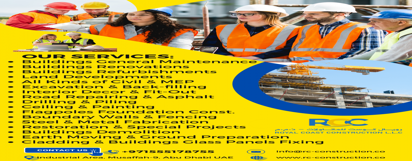 Royal Coast Construction L.L.C (Civil Contractor)