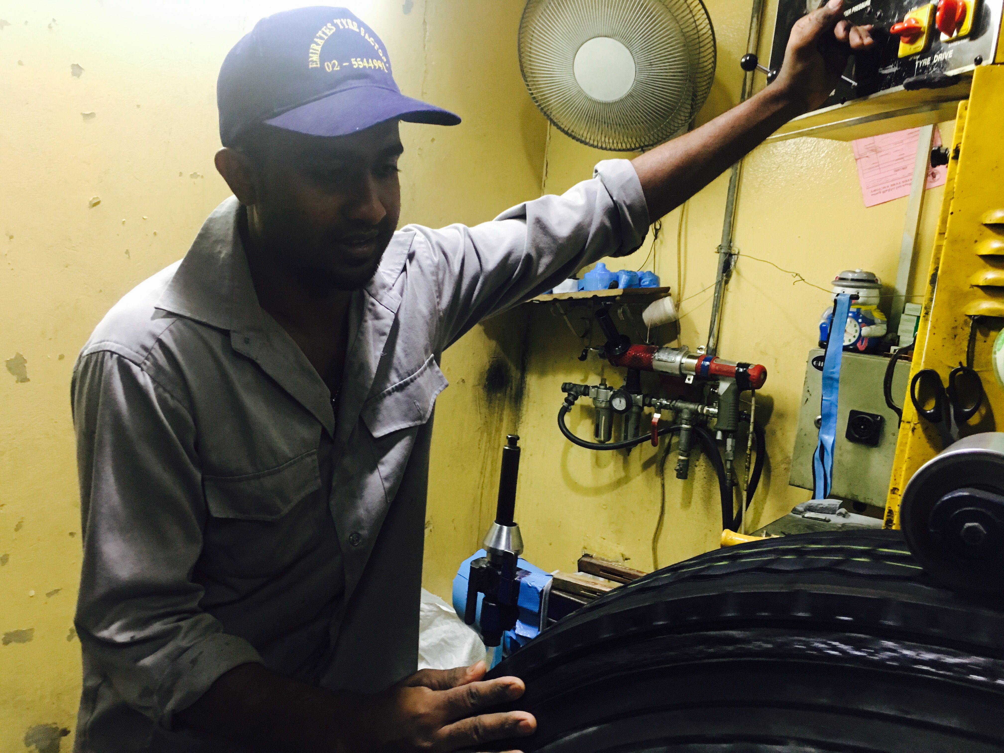 Emirates Tyres Retreading Factory